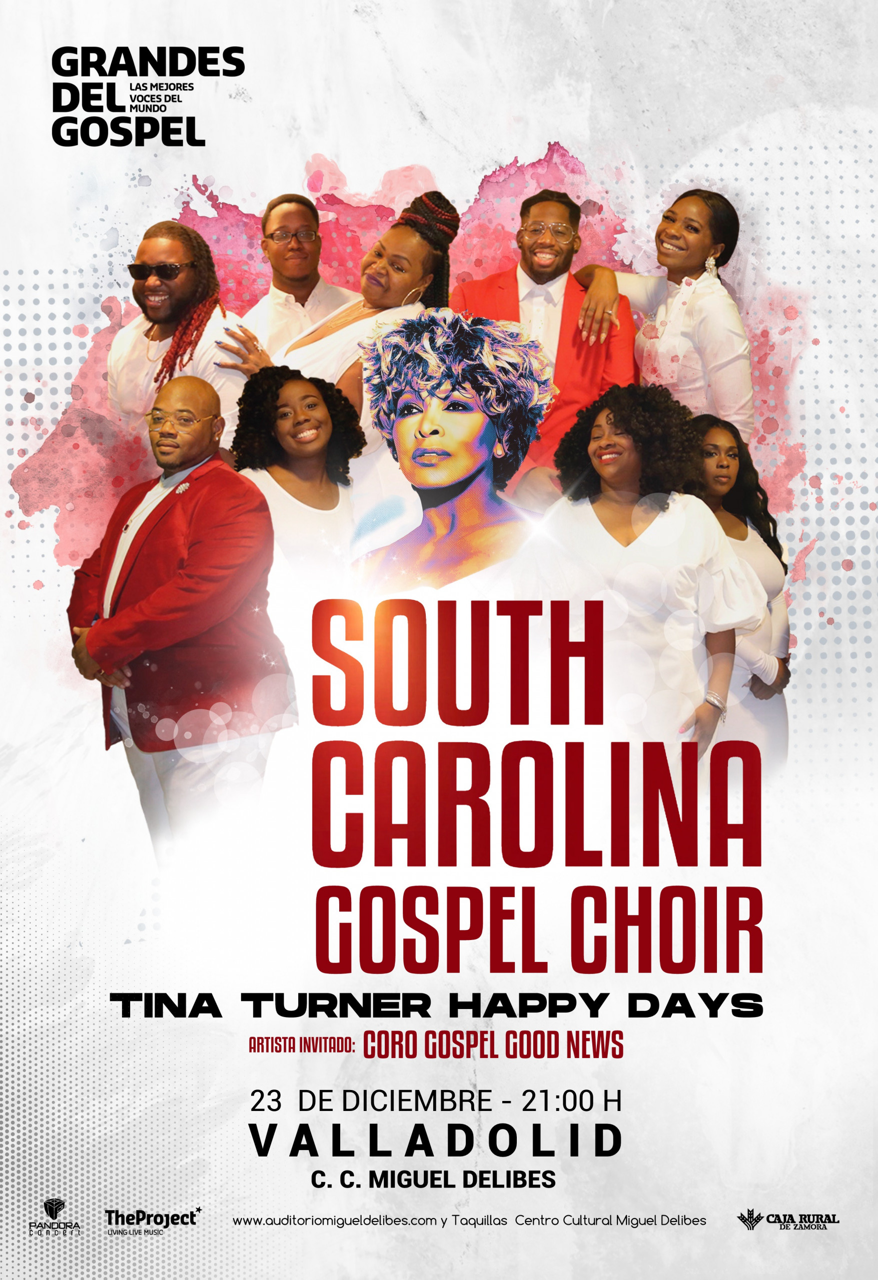 Evento :: THE SOUTH CAROLINA GOSPEL CHOIR :: Centro Cultural Miguel Delibes