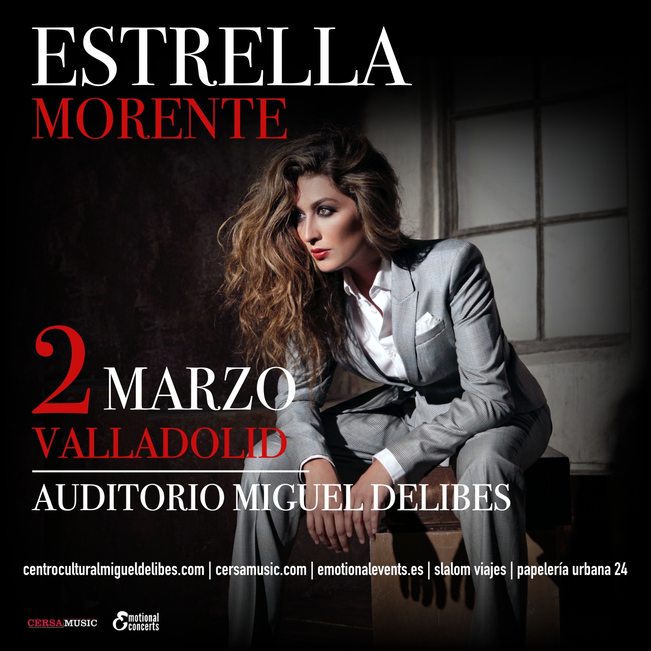 Evento :: Estrella Morente :: Centro Cultural Miguel Delibes