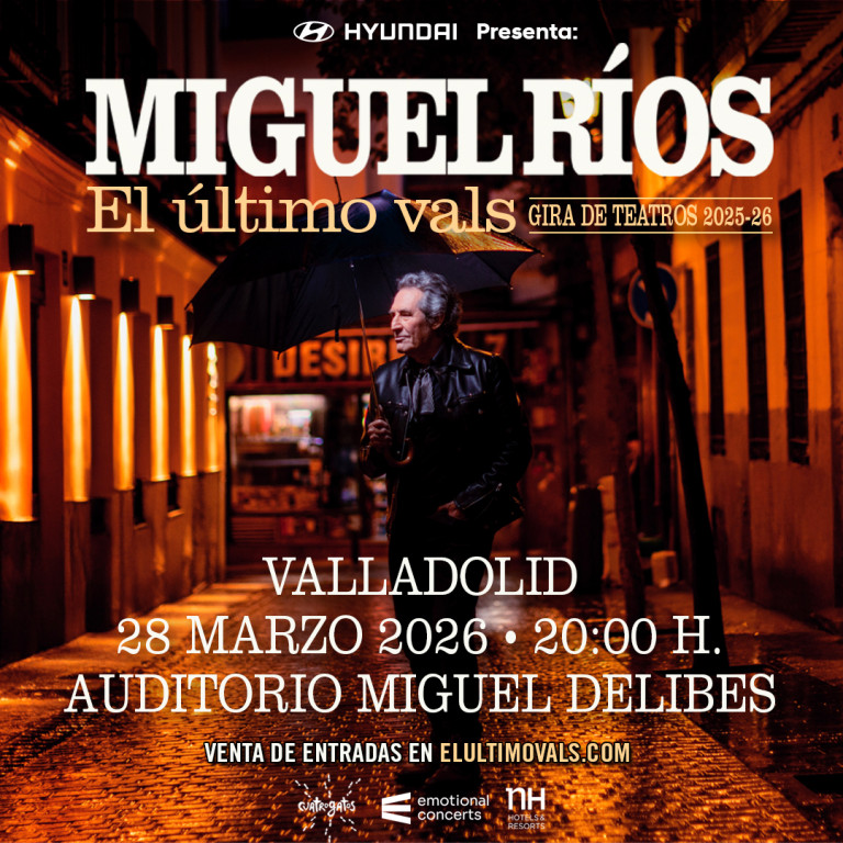 Evento :: Miguel Ríos. EL ÚLTIMO VALS :: Centro Cultural Miguel Delibes